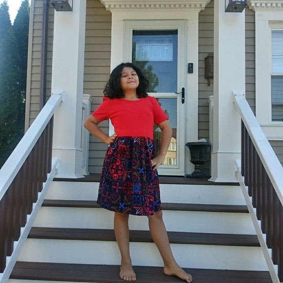 LuLaRoe | Dresses | Authentic Girls Lularoe Girls Dress | Poshmark